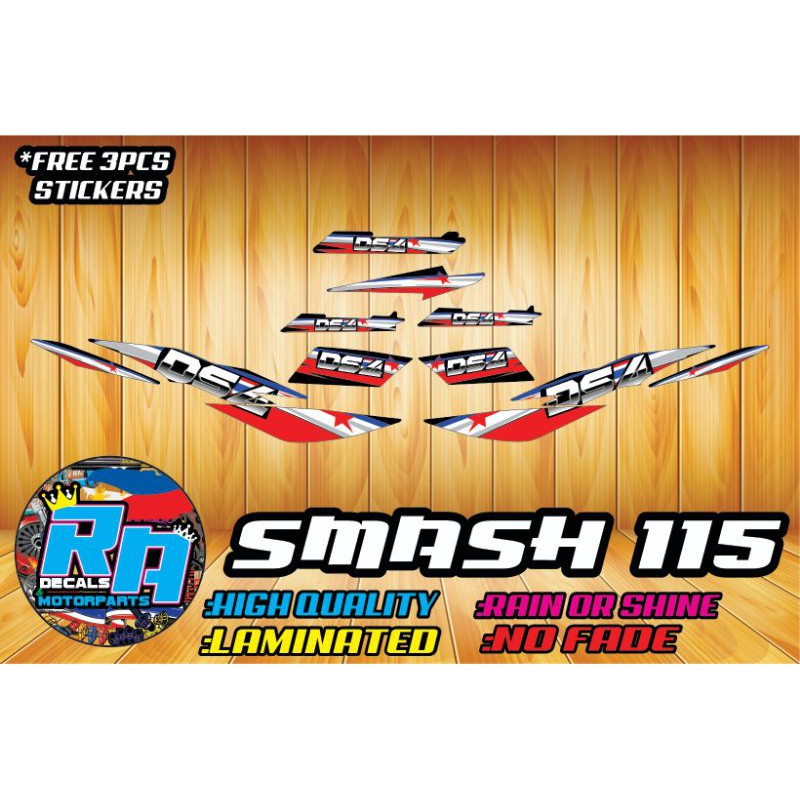 立即发货 Smash 115 Daeng Sai 4 (DS 4) Decals | Lazada PH