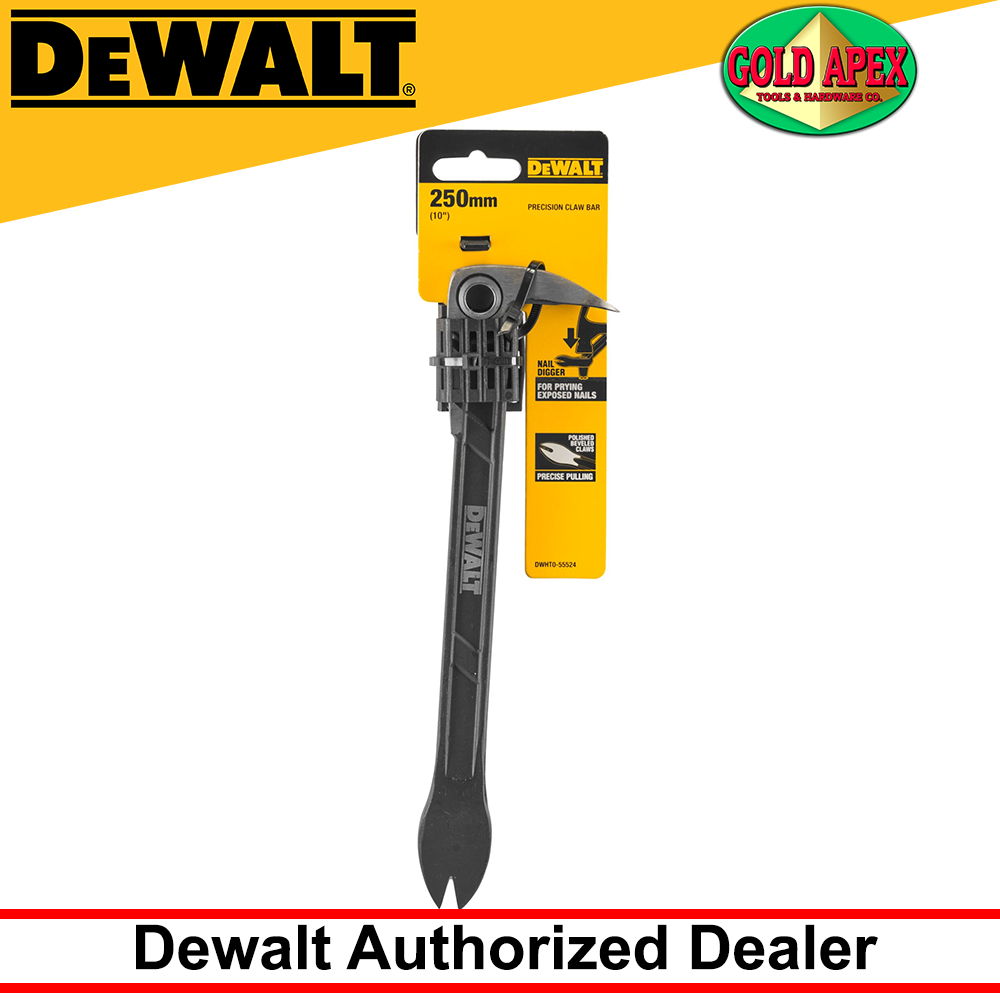 Dewalt DWHT0-55524 Claw Bar 10" | Lazada PH