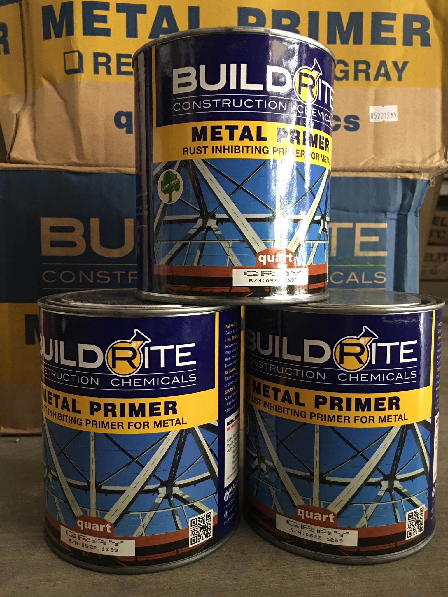 Buildrite Metal Primer Gray 1L | Lazada PH