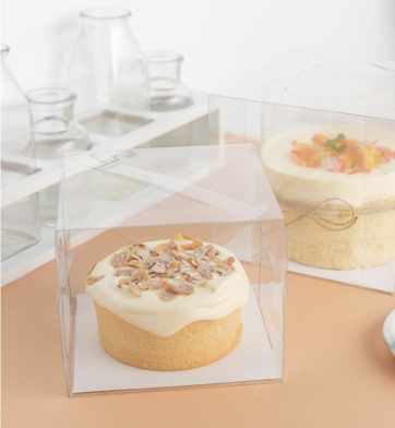 5pcs Acetate Cake Box Clear Cake Box with Cake Board | Lazada PH