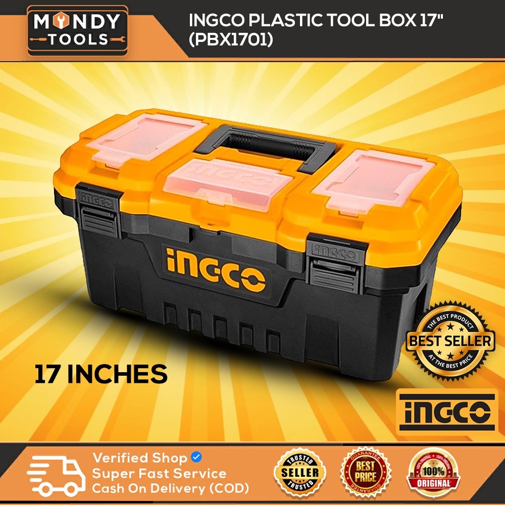 INGCO PLASTIC TOOL BOX 17 (PBX1701) | Lazada PH