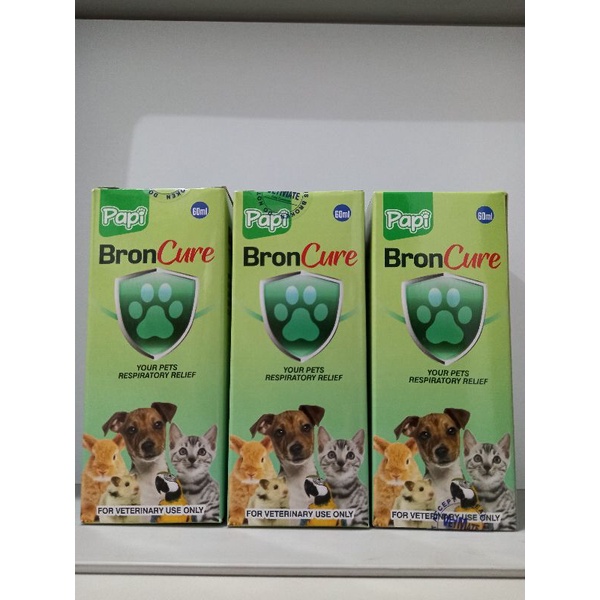 Papi BronCure for cough of dogs and cats 60ml | Lazada PH