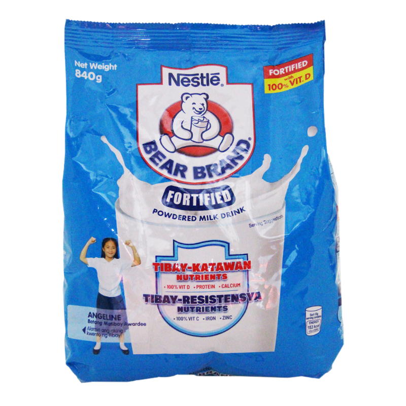 Nestle Bear Brand Fortified Powdered Milk 840g | Lazada PH