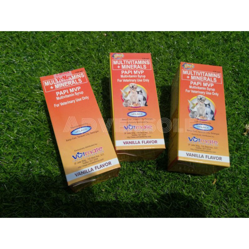 PAPI MVP Multivitamins Syrup (Vanilla Flavor) 120ml | Lazada PH