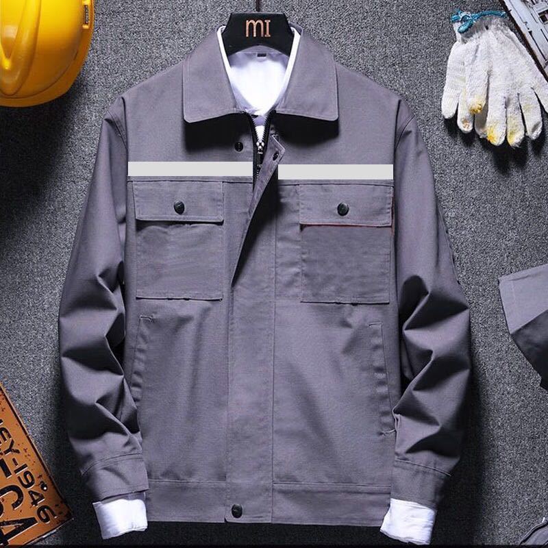 G&MN Safe Safety Work Jacket Long Sleeve Men Unisex Prote ction ...