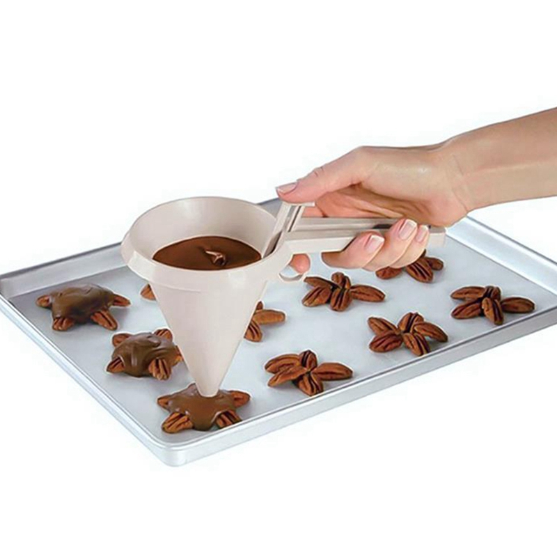 Cream Chocolate Funnel for Baking Cake Decorating Pastry Batter ...