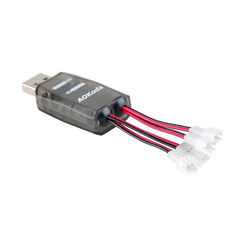 CX405 4CH Mini USB Battery Charger MCPX MOLEX JST for 1S 3.7V Lipo LiHV ...