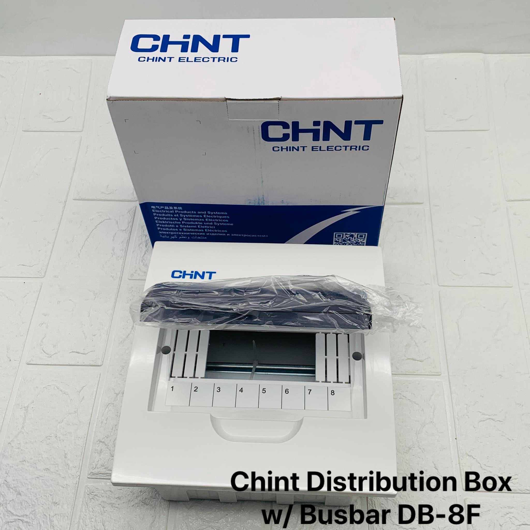 Chint Distribution Box w/ Busbar Flush Type DB-8F | Lazada PH