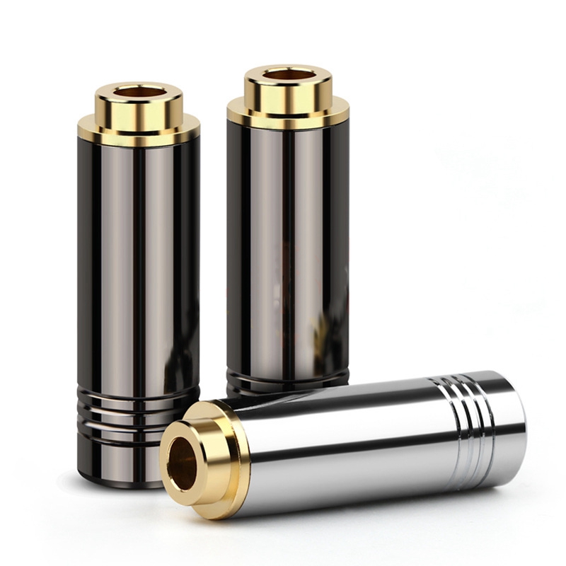 Female Jack Audio Plug Balanced Stereo Earphone 4.4mm 5 Pole Metal ...
