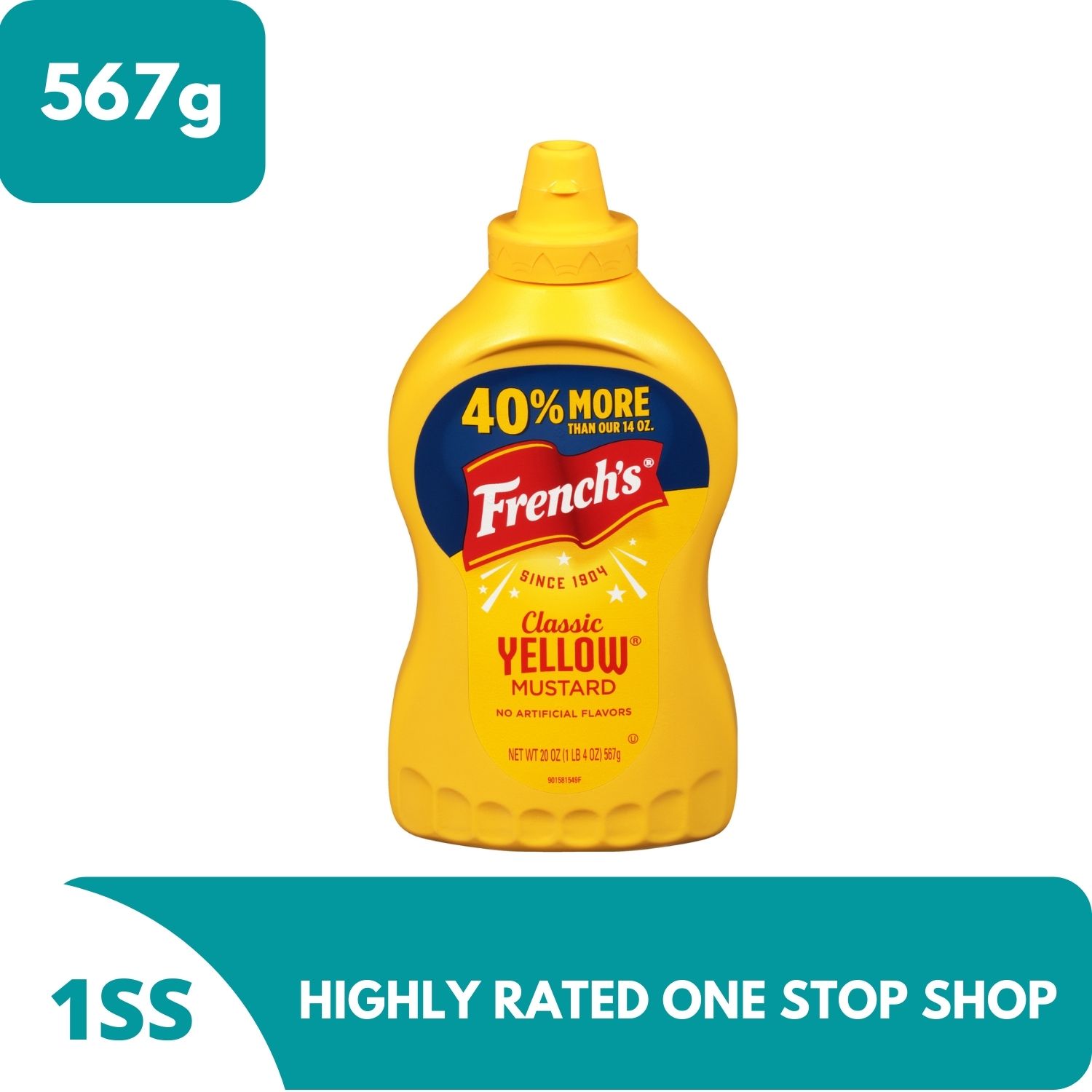 French's Classic Yellow Mustard 567g | Lazada PH