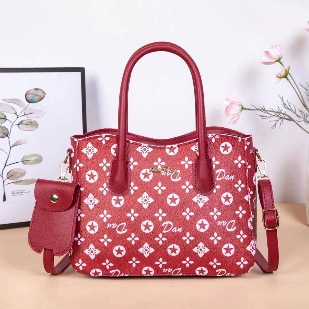 9256 Dan-Dan 2 in 1 Design w/ Sanitizer Handbag/Sling Bag | Lazada PH