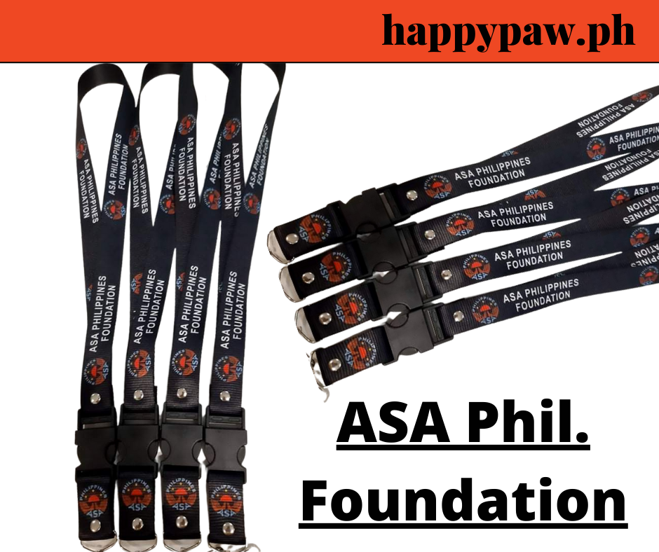ASA Philippine Foundation ID Lanyard ID Lace Sling - happypaw.ph ...