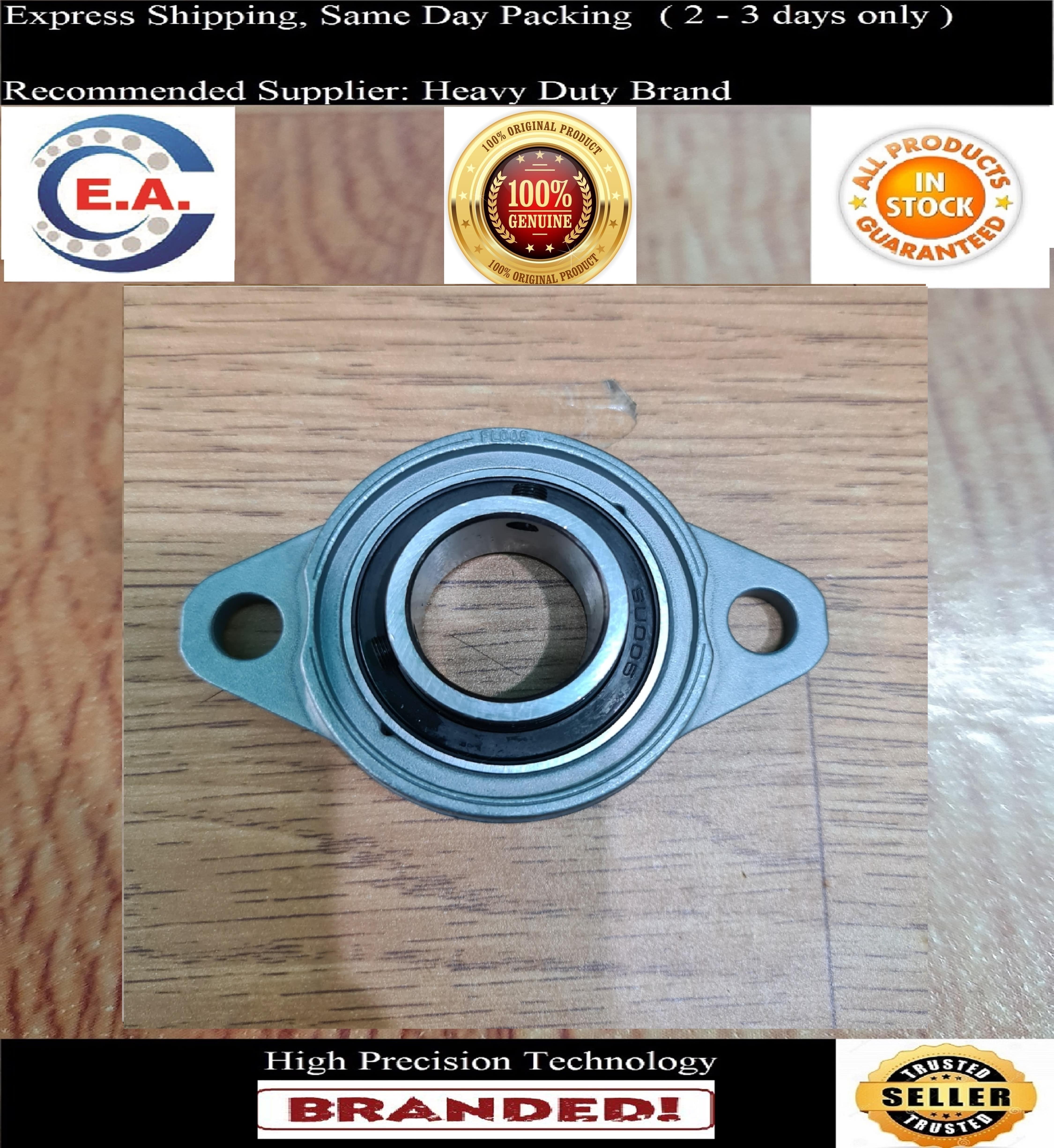 UFL005 FL205 Orignal JAPAN FYH Pillowblock 25mm Oval Flange Bearing 25mm inside bore Pillow ...