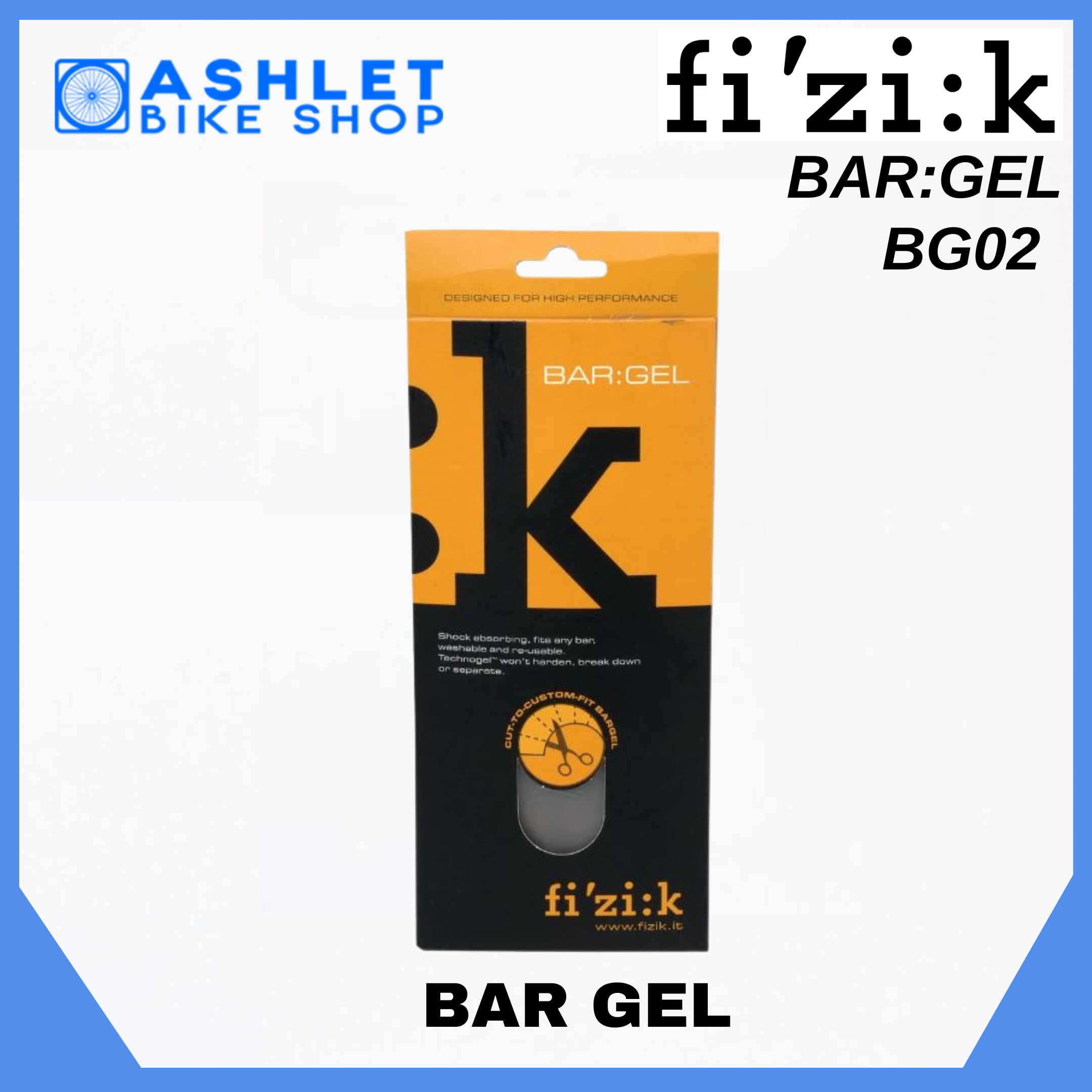 FIZIK Bar:Gel BG02 Handlebar Gel Kit - ASHLET BIKE SHOP | Lazada PH