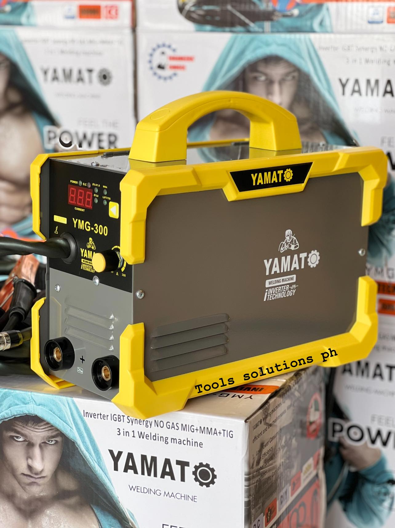 YAMATO Digital Inverter Gasless MIG + MMA + TIG 3in1 Welding Machine ...