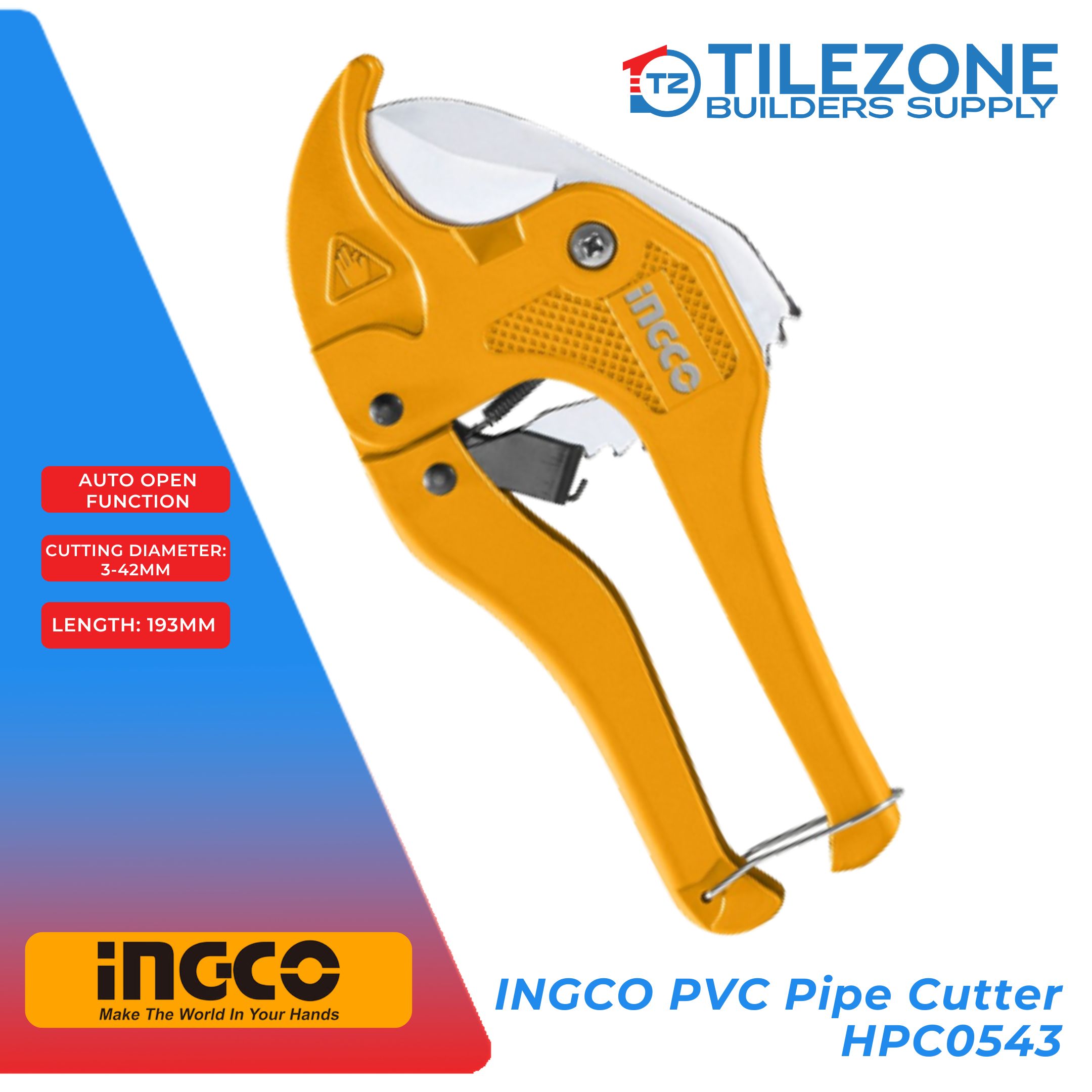 INGCO PVC Pipe Cutter HPC0543 | Lazada PH