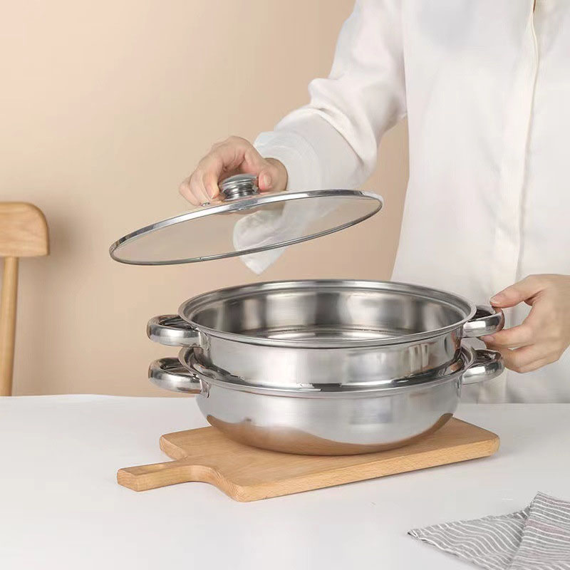 2 Layer 28 CM Steamer And Cooking Pot | Lazada PH