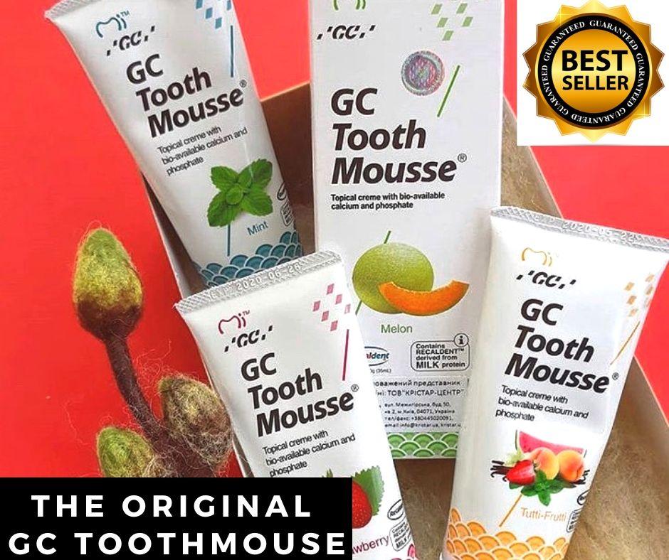 GC TOOTH MOUSSE ORIGINAL AND BEST RECOMMENDED BY DENTISTS:GC TOOTH ...