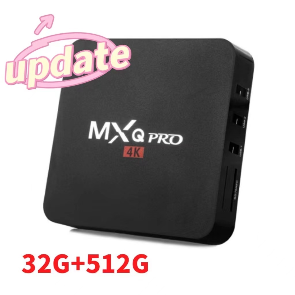 mxq pro tv box 4k 5g home smart TV box android tv box | Lazada PH