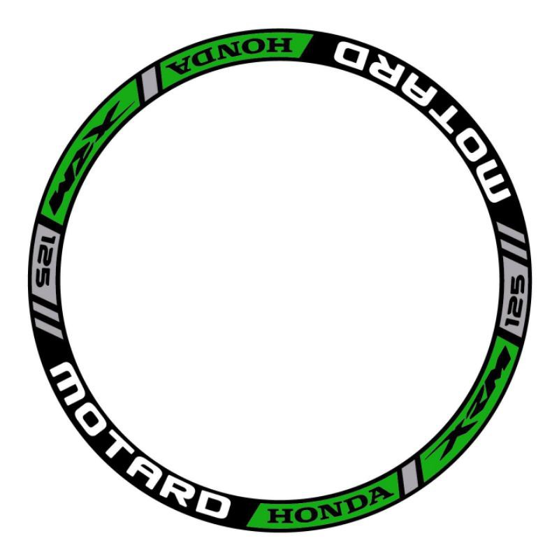 XRM Motard Mag Stickers Wheel Decals | Lazada PH
