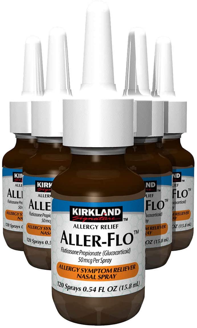 Kirkland Signature Aller-Flo --- Allergy Spray, 1 Bottle, 120 Sprays ...