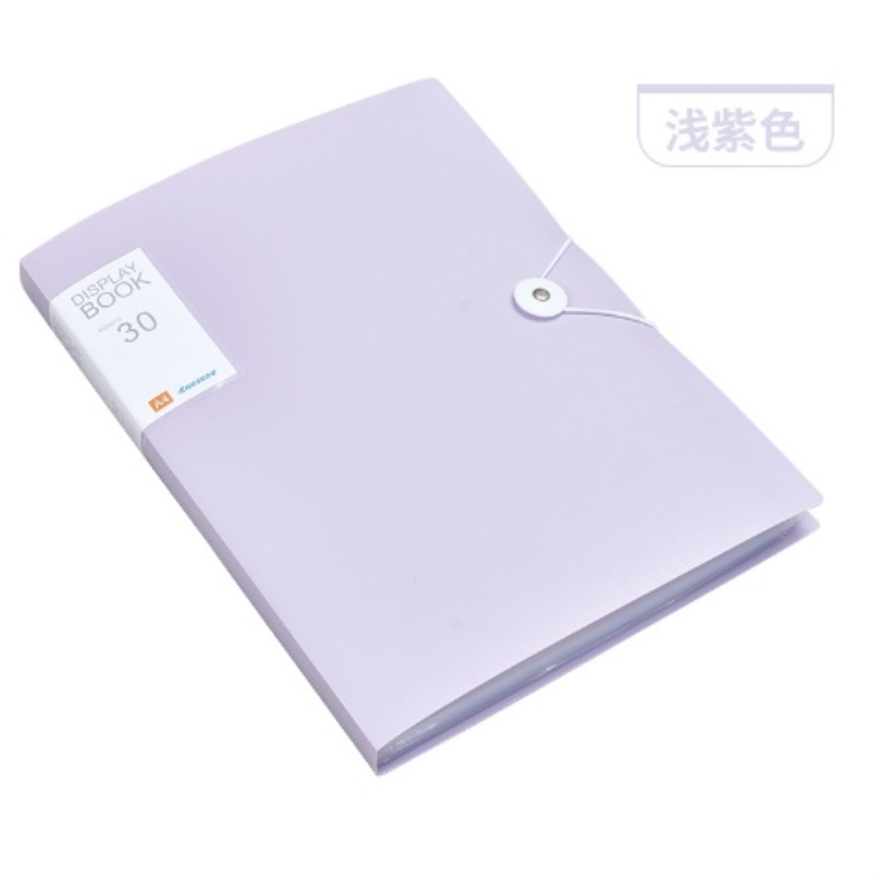 HOT Paper Bag Clear Folder Presentation Book 30 Clear Pockets Art ...