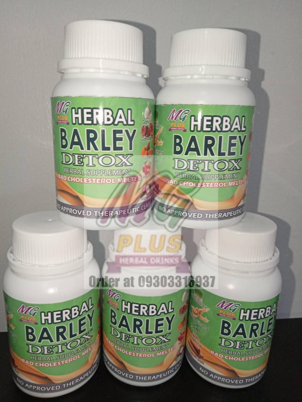 MG PLUS Barley Detox Capsule For Cleansing | Lazada PH