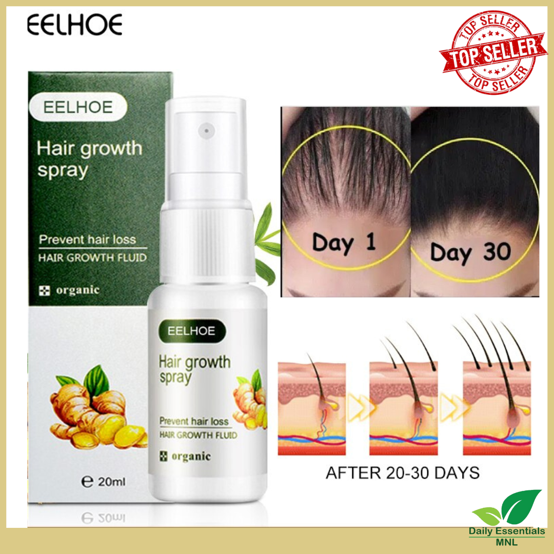 AUTHENTIC VERY EFFECTIVE Regrowth Ginger Spray Fast Hair Growth Fluid ...