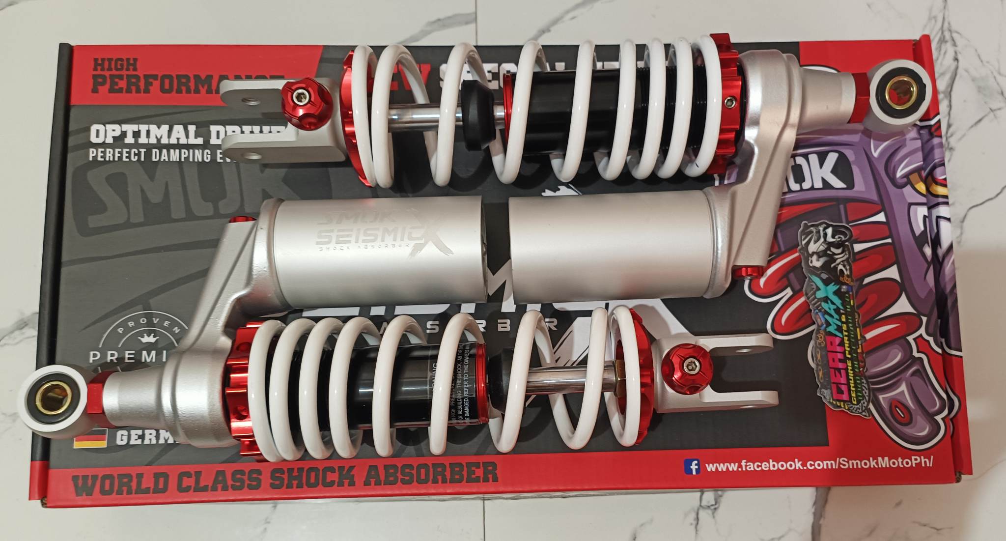 SMOK 280MM/ 305MM REAR SHOCK AEROX V1 V2 NMAX V2 | Lazada PH