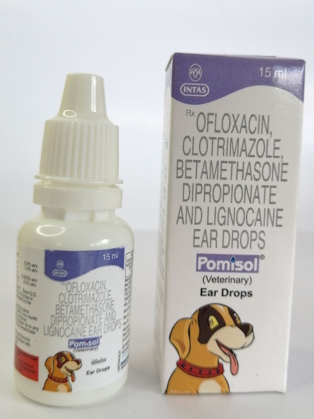 [VETKLIX] 1pc POMISOL EARDROP 15 ML FOR PET/ Par sa tenga ng aso at ...