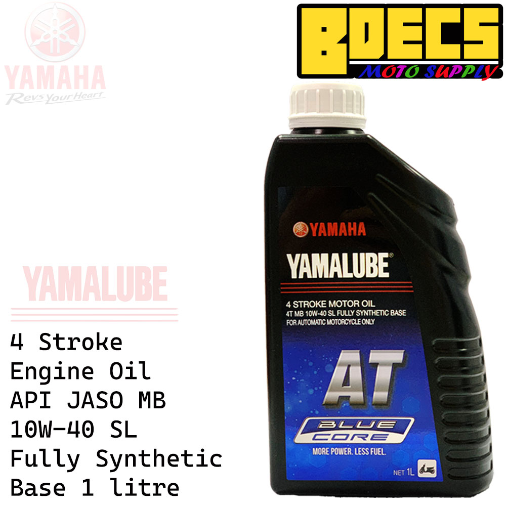 Yamalube Blue Core AT 1L Engine Oil 10W-40 (1 liter) I Bdecs Moto ...