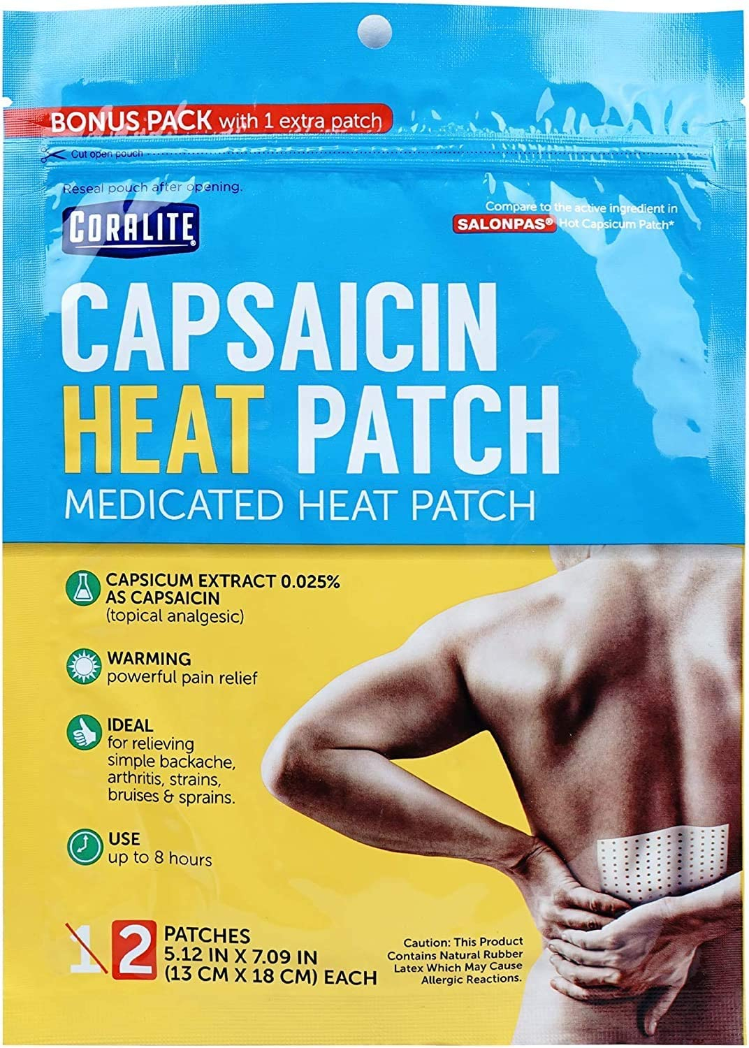 Bulk Case of 6 Capsaicin Hot Patch by Coralite (6) | Lazada PH