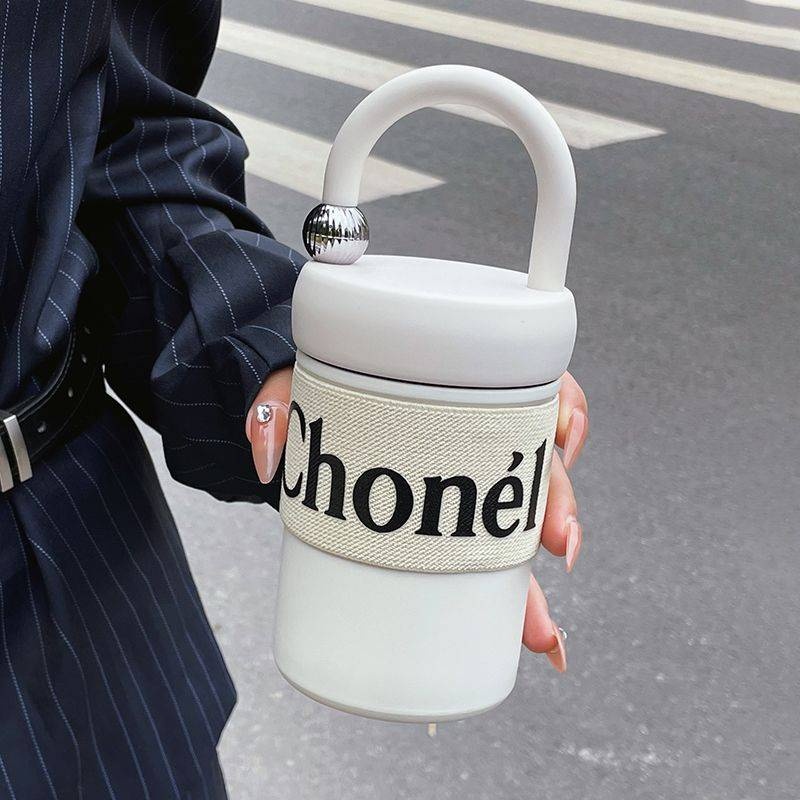 thermoflask tumbler hot and cold Small fragrant feng shui cup coffee cup lock heart thermos cup ...