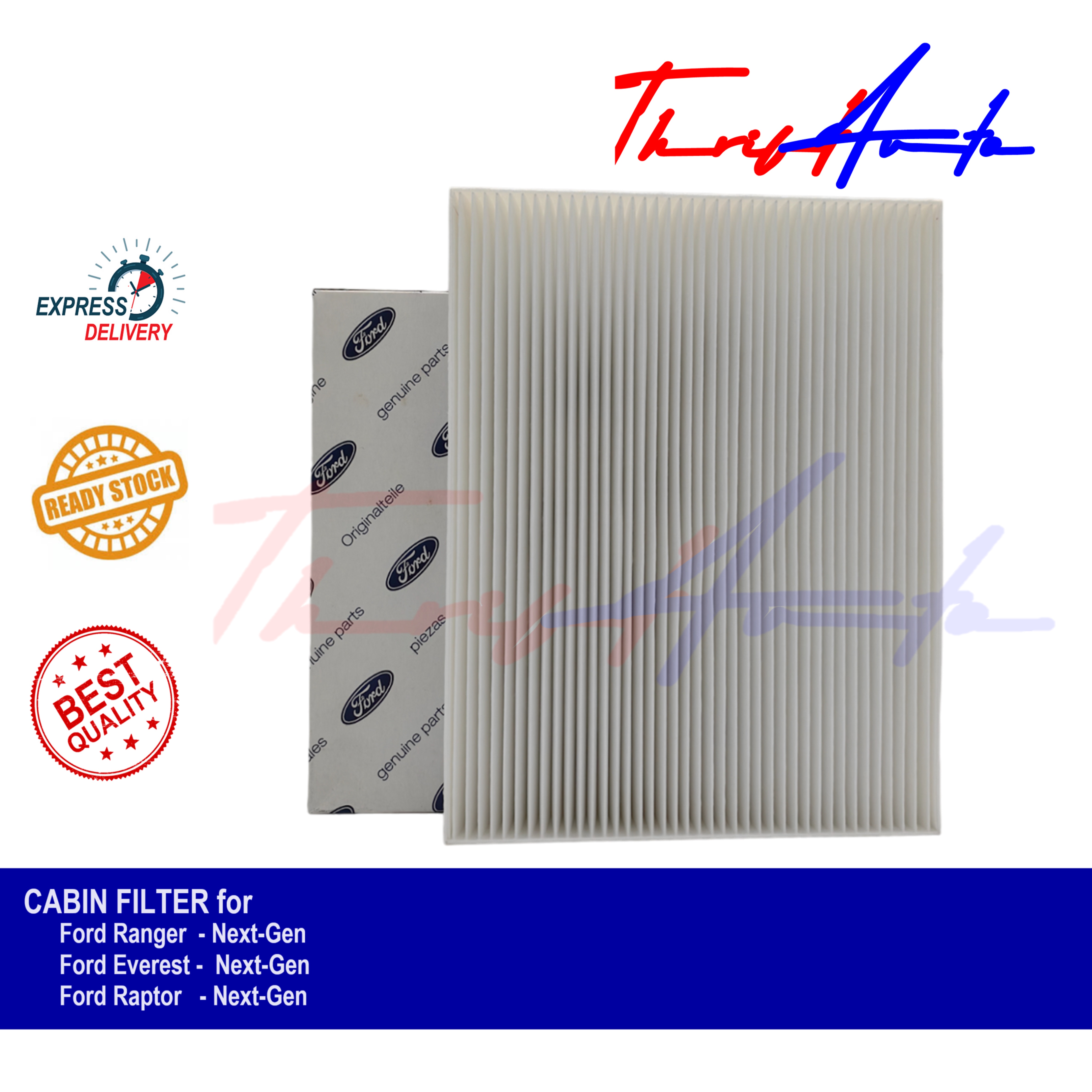 AC Cabin Filter for Ford Ranger Next-Gen, Ford Everest Next-Gen and ...