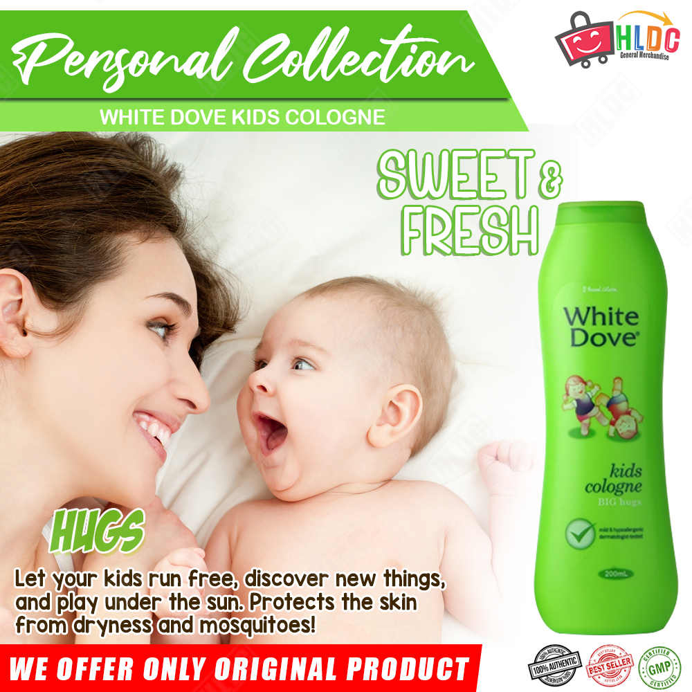 Personal Collection White Dove Kids Cologne HUGS 200ml Mild Sweet ...