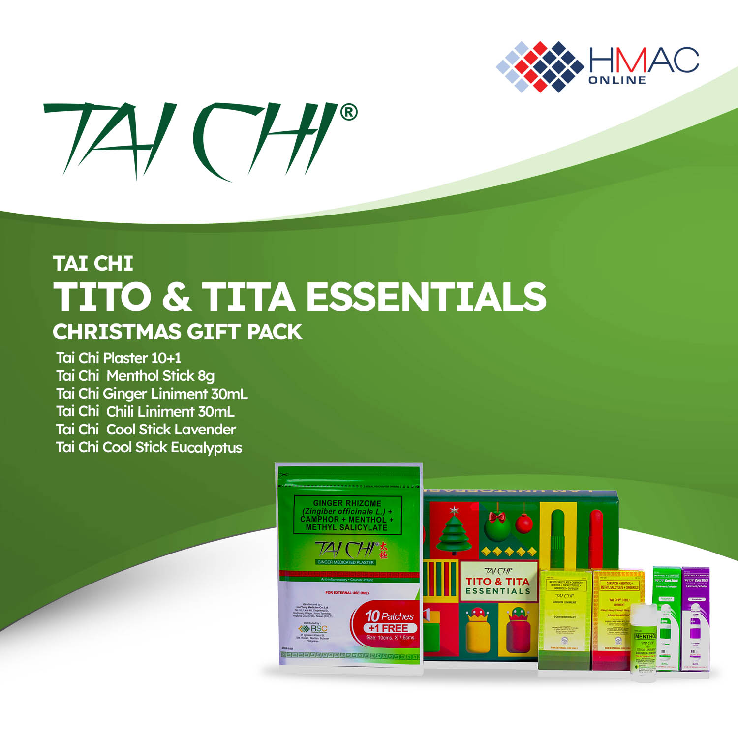 Tai Chi Tito & Tita Essentials Christmas Pack | Lazada PH