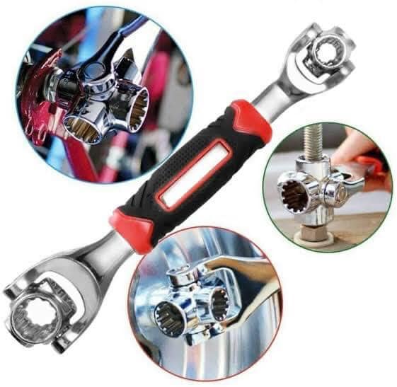 Tiger Wrench TW-MC12/4 ONTEL 48 Tools In One Socket | Works with Spline ...