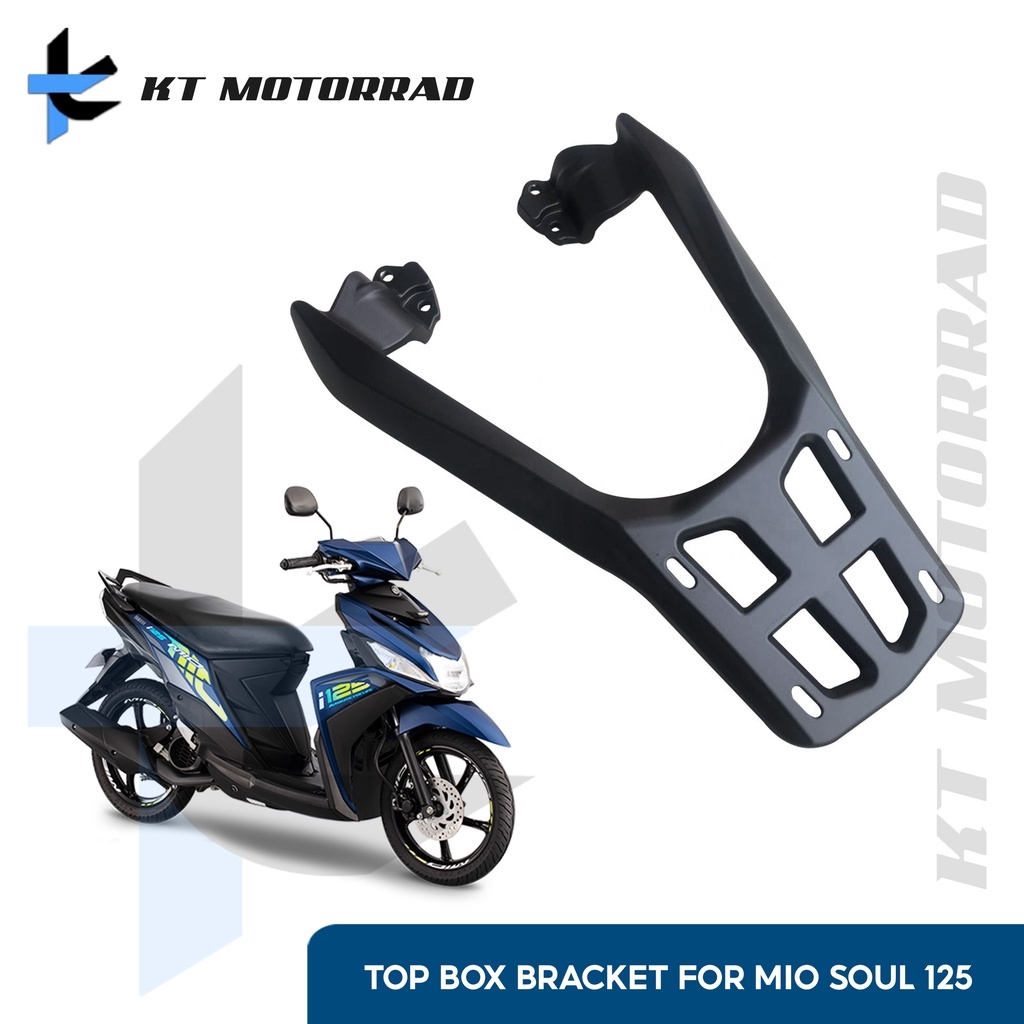KT Yamaha Mio i 125 Top Box Bracket High Quality Aluminum | Lazada PH