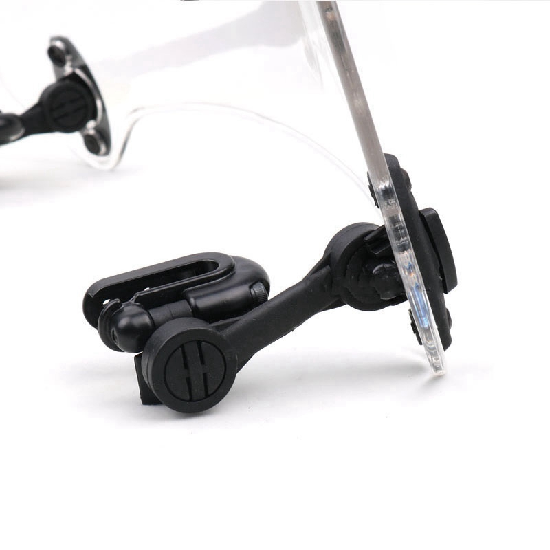 Universal Motorcycle Adjustable Wind Screen Extension Windshield ...