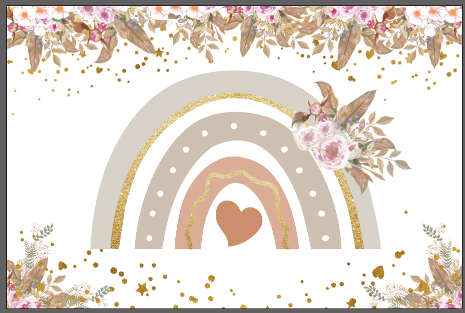 ASONE Boho Rainbow Party Decorations, Boho Rainbow Balloon Garland Kit ...