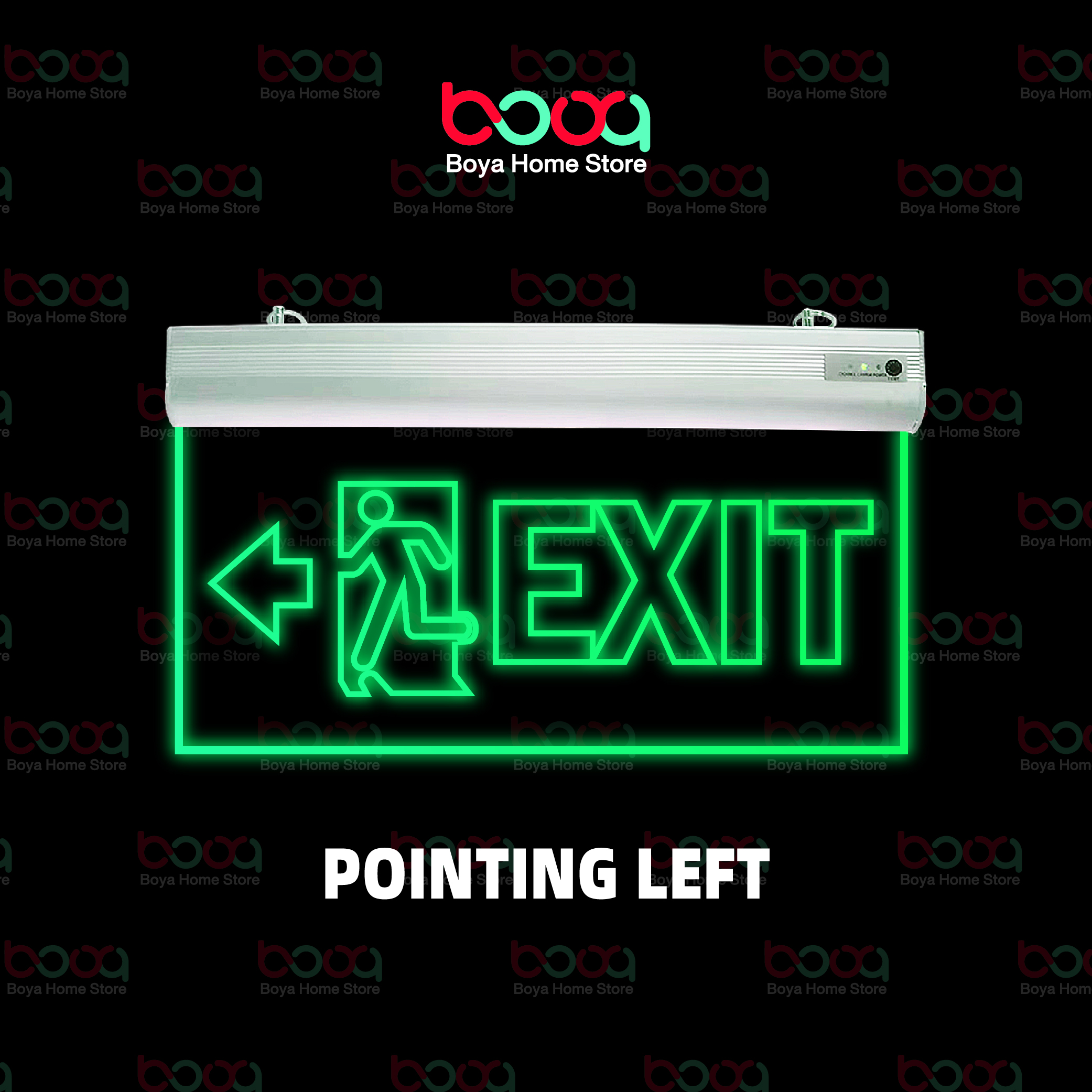 Fire escape sign LED emergency light FIRE EXIT emergency light acrylic ...