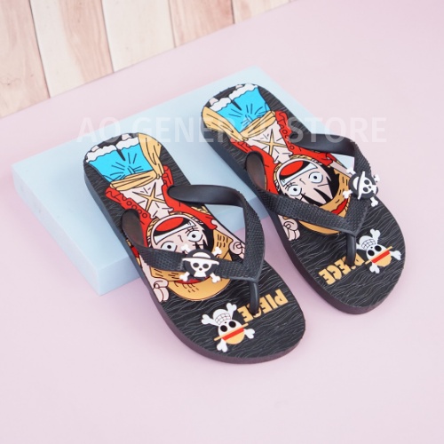 [AO] One Piece Monkey D' Luffy Slippers for 2-5 YO Boys Kids | Lazada PH
