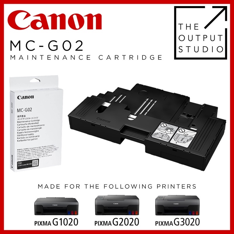 Canon Genuine Original MC-G02 Maintenance Cartridge For Pixma G1020 ...