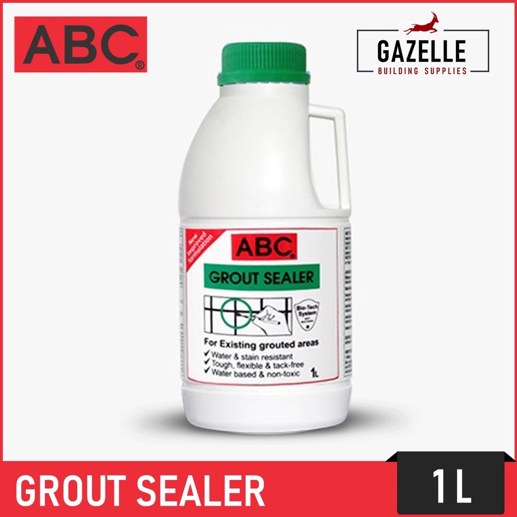 ABC Grout Sealer Water Stain Resistance Water Based Non-Toxic - 250ml / 1L | Lazada PH