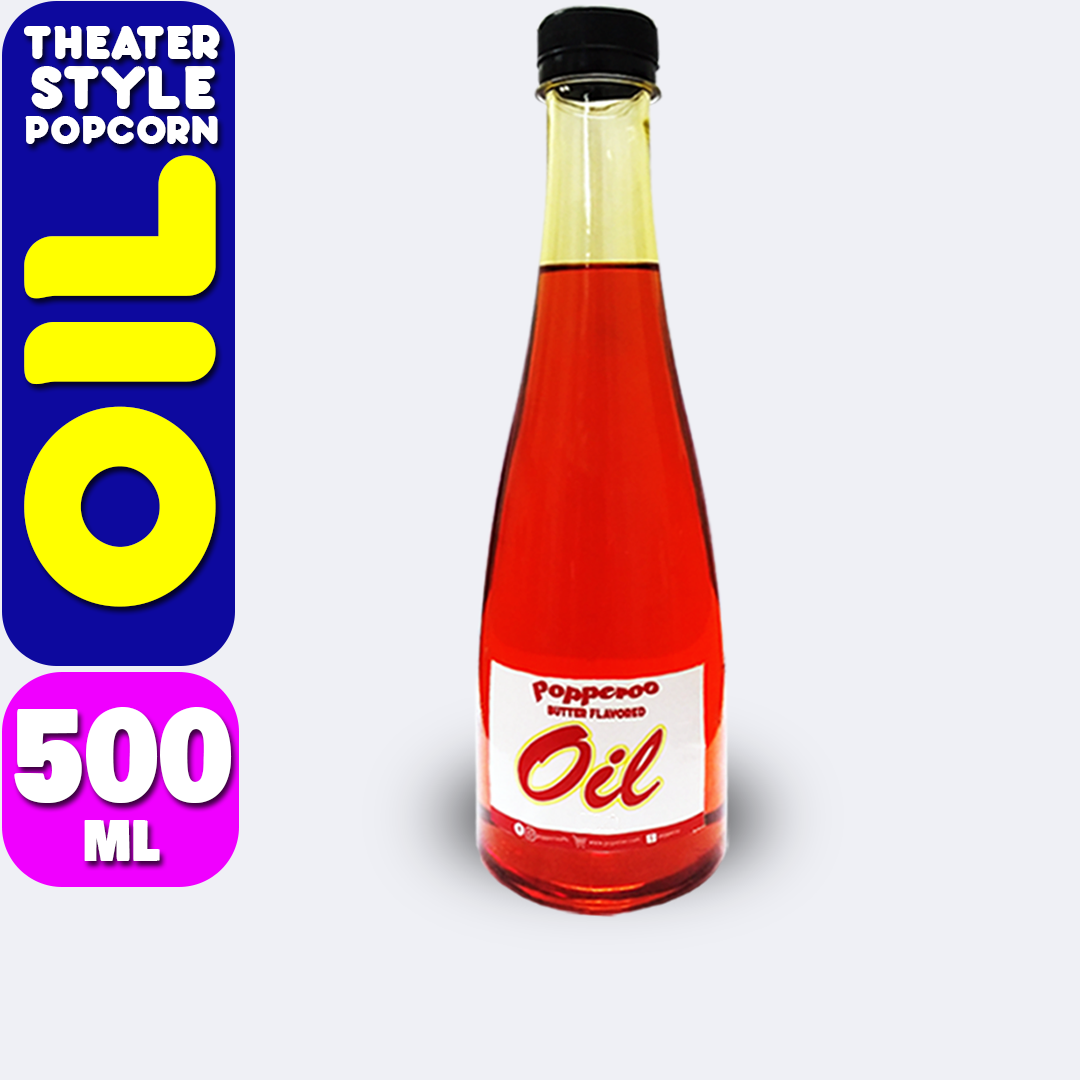 POPPEROO Theater Style popcorn Oil (500ml) | Lazada PH