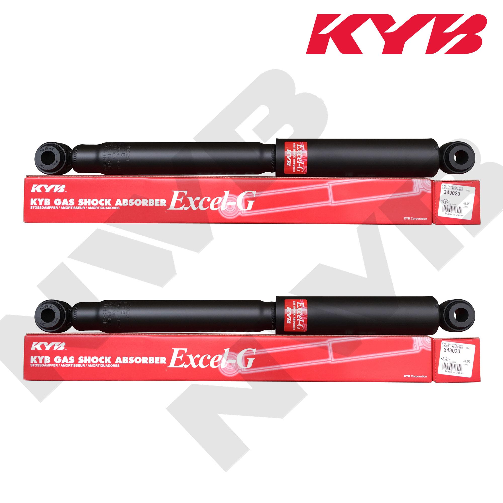 KYB 349023 for Toyota Hi-Lux 4x2 2005-2014 Set of 2 Rear Gas Shock ...