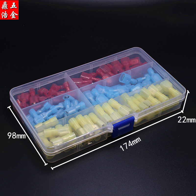 FDFN/MDFN250 Nylon Fully Insulated Cold-pressed Terminal 6.3 Plug-in ...