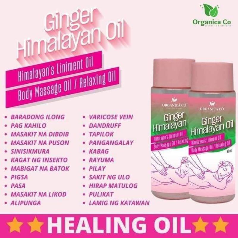 Ginger Himalayan Oil and inhaler by Fairy Beauty Potion ( FBP ) | Lazada PH