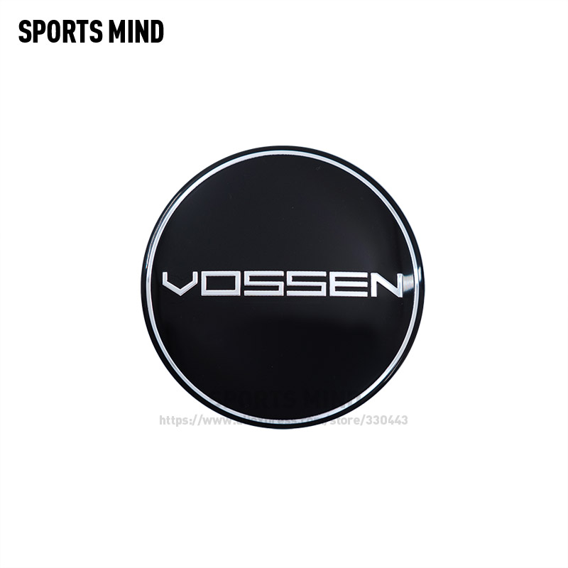 4PCSlot 65MM VOSSEN PRECISION SERIES Car Wheel Center Hub Cap Sticker ...