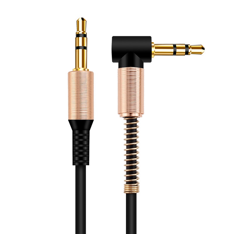 3.5mm Gold Plug Aux Audio Cable For Telephone (curve Design) A | Lazada PH